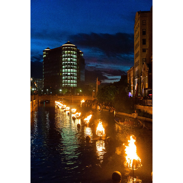 Ebern Designs " Waterfire In Providence, Ri " by Matthew Huang ...
