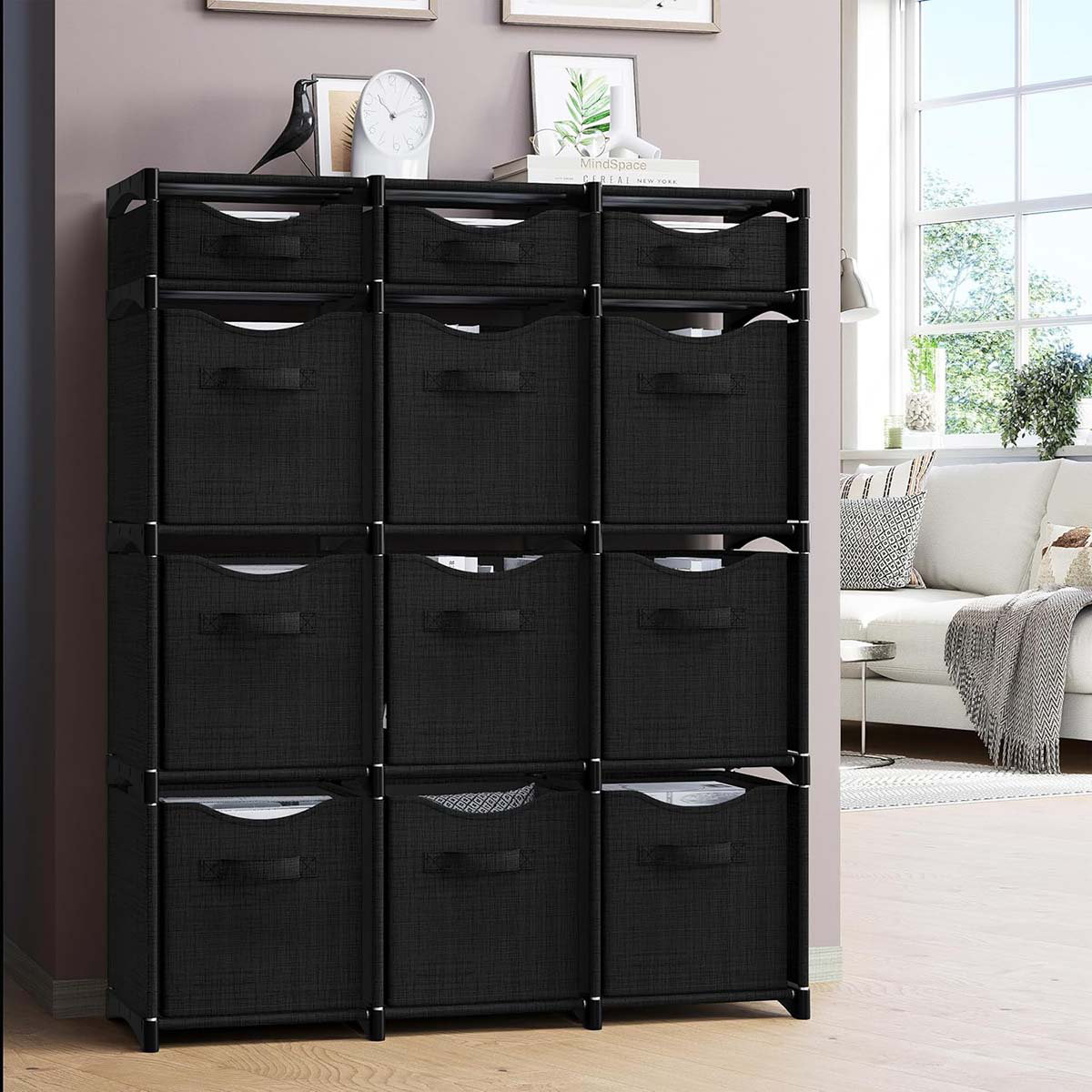 KINOFO 12 Cube Closet Organizers And Storage | Includes All Storage ...