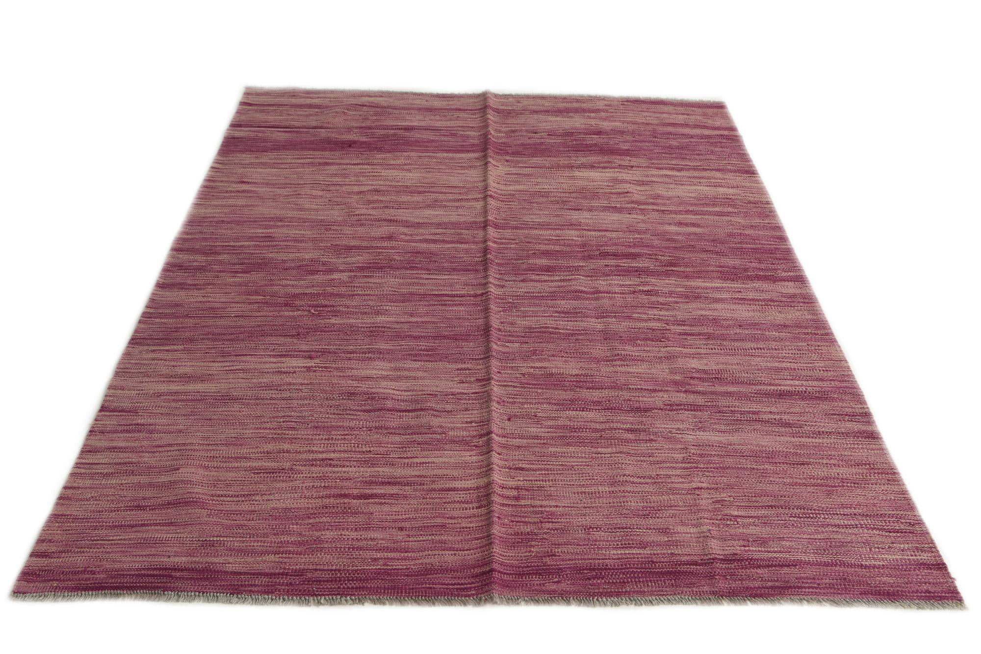 Unique Loom Kilim Modern Violet Rug | Wayfair
