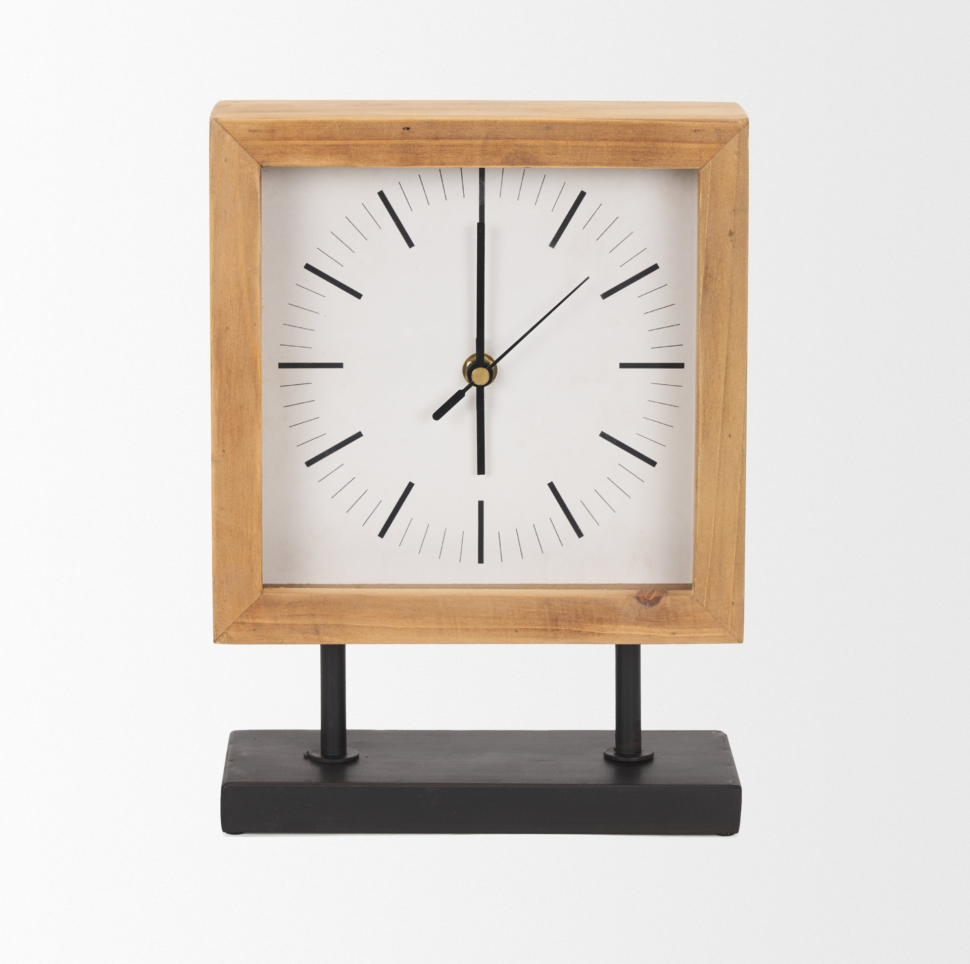 Ebern Designs Analog Quartz Tabletop Clock | Wayfair