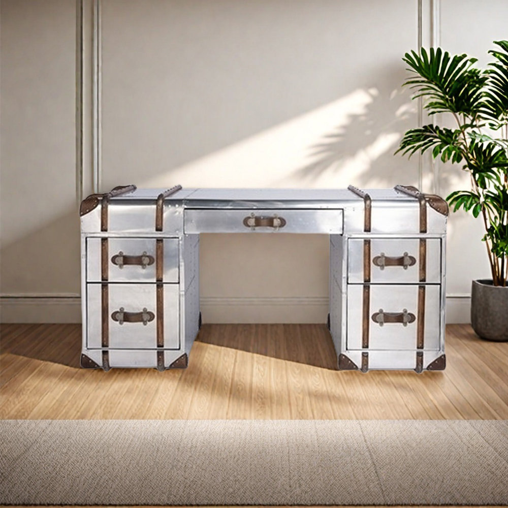 Williston Forge American Industrial Style Creative Desk | Wayfair