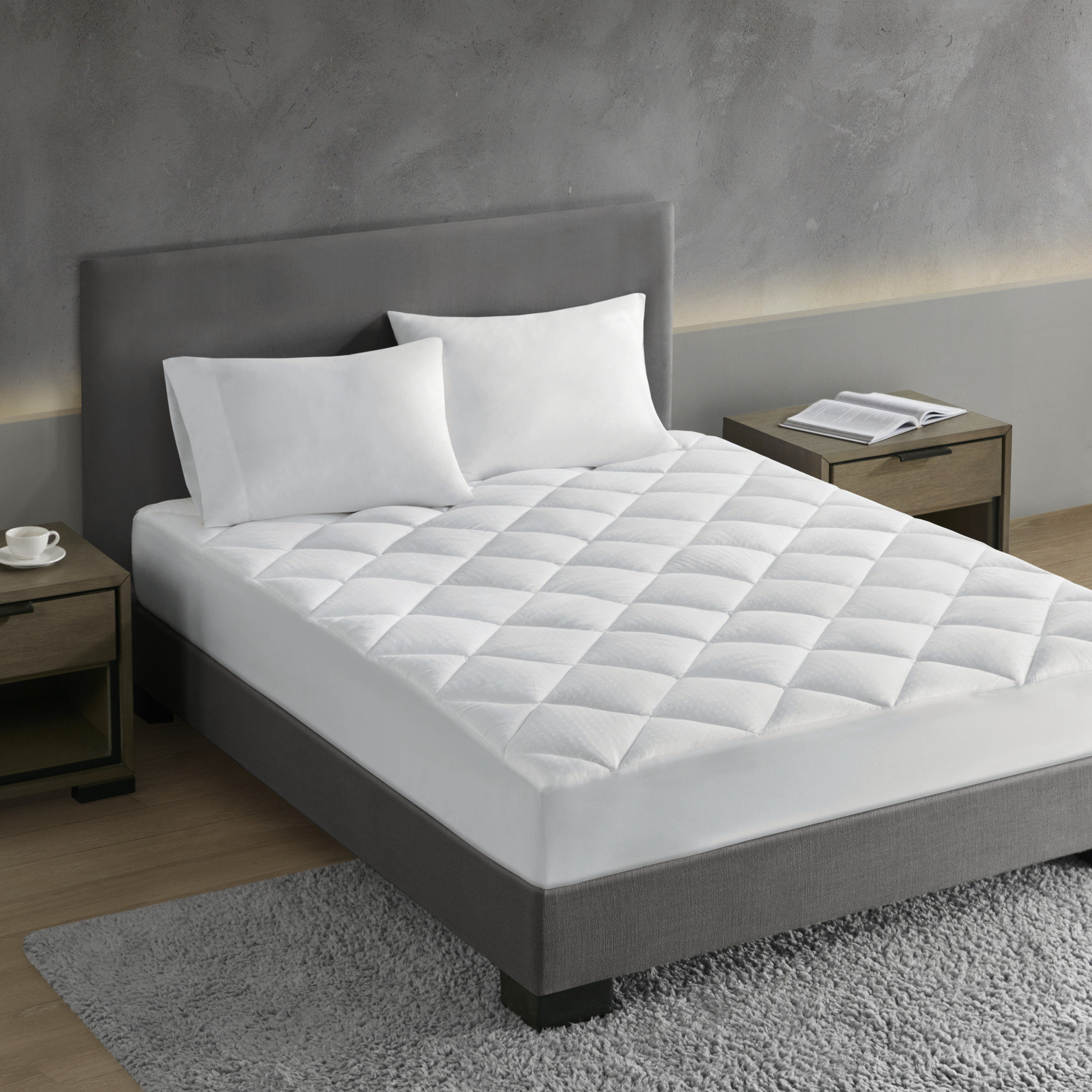 Croscill Signature Dobby Cotton Waterproof Mattress Pad & Reviews | Wayfair