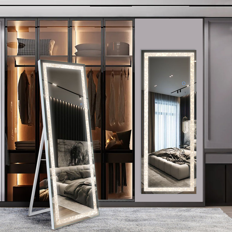 NO Rectangle LED Mirror | Wayfair