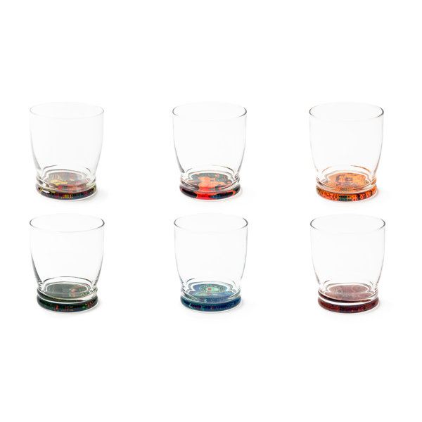 Excelsa Aboriginal 300ml Drinking Glass Set | Wayfair.co.uk