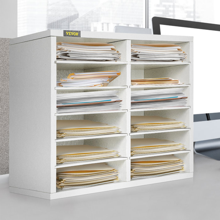 VEVOR 12 Compartments Literature Organizer & Reviews | Wayfair