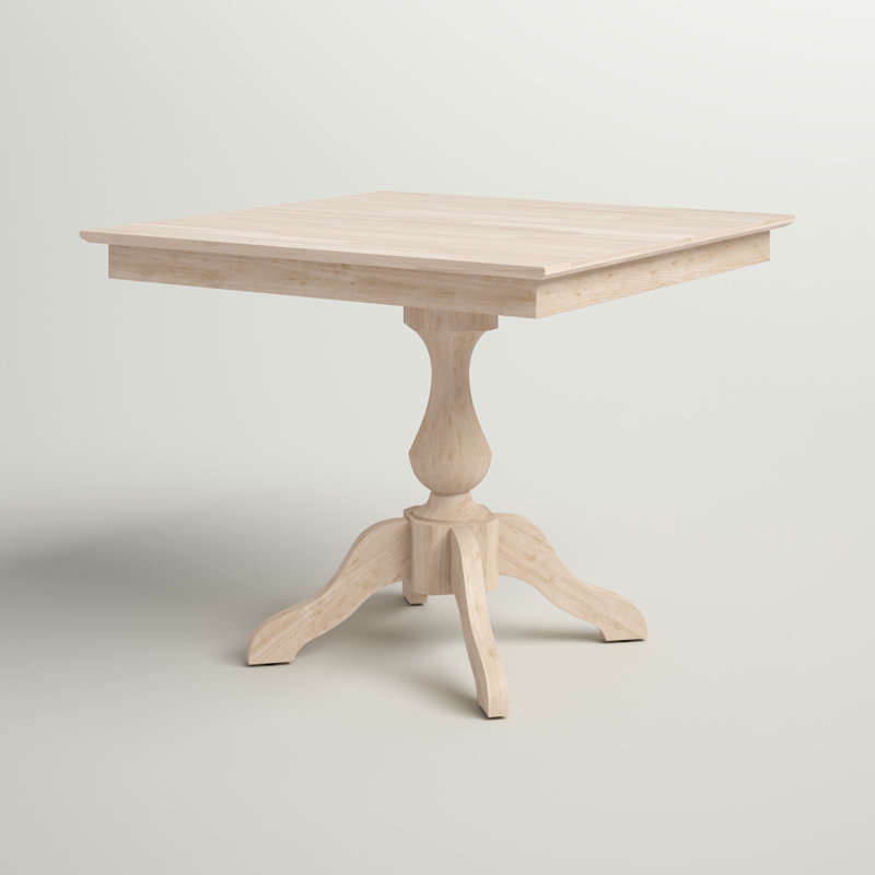 Sand & Stable™ Juliette Solid Wood Pedestal Dining Table & Reviews ...