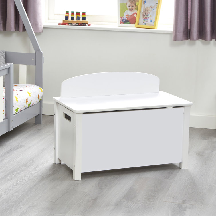 Liberty House ToysKids White Toy Box | Wayfair.co.uk