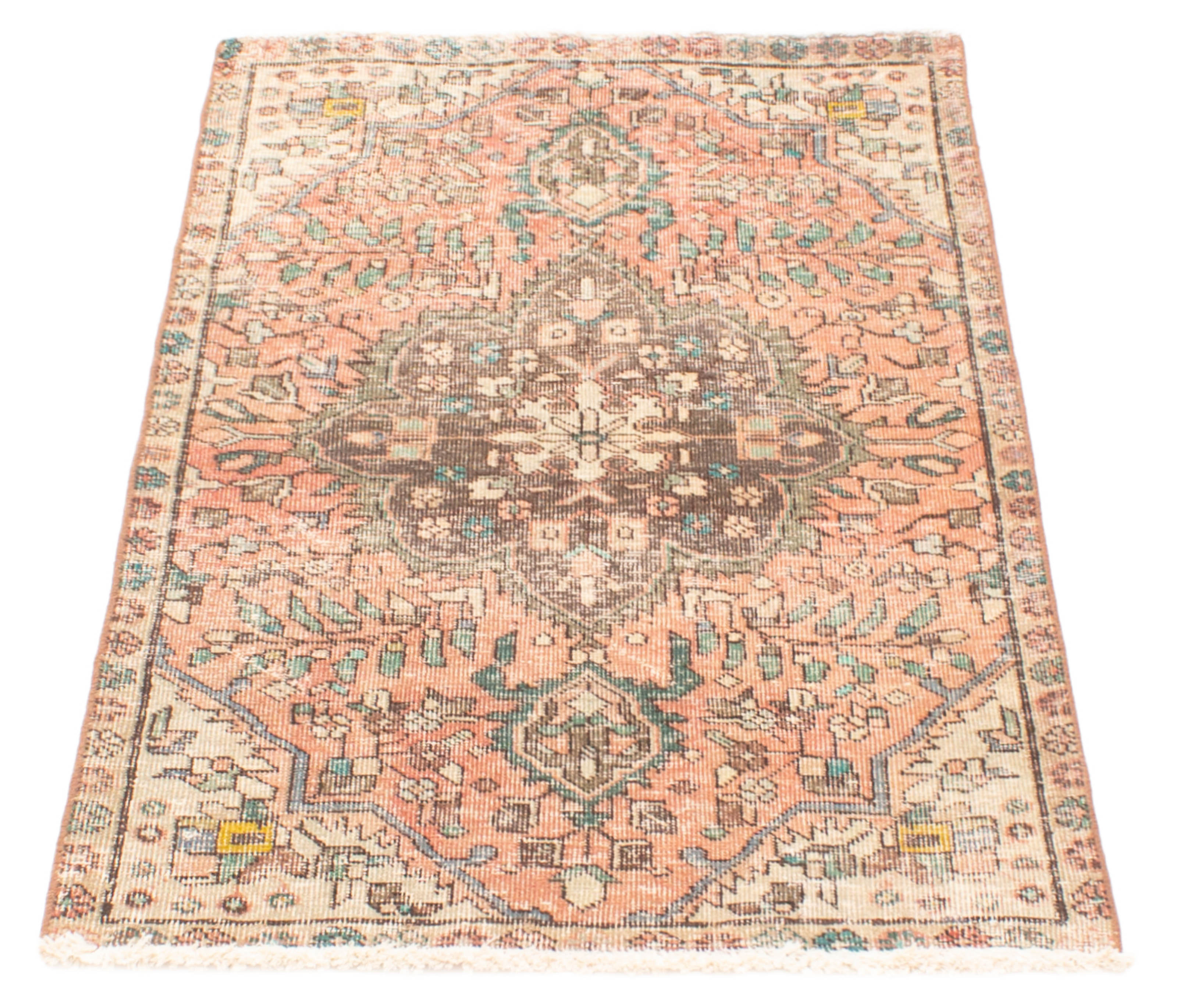 Bloomsbury Market One Of Kind Handmade Antalya Vintage Copper Rug 2'11 ...