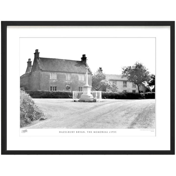 The Francis Frith Collection Hazelbury Bryan, The Memorial C1955 by ...