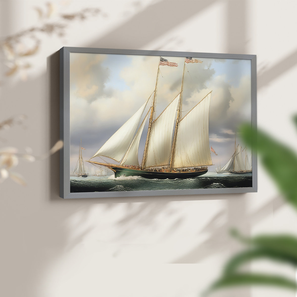 Breakwater Bay Nautical Series-XCIII -Framed Print - Restickable | Wayfair