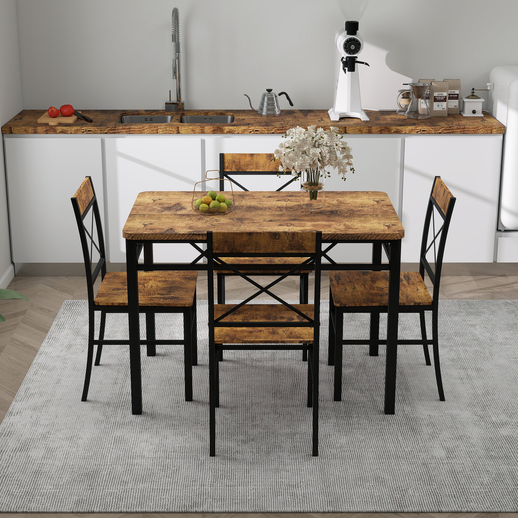 17 Stories Dining Table Set | Wayfair