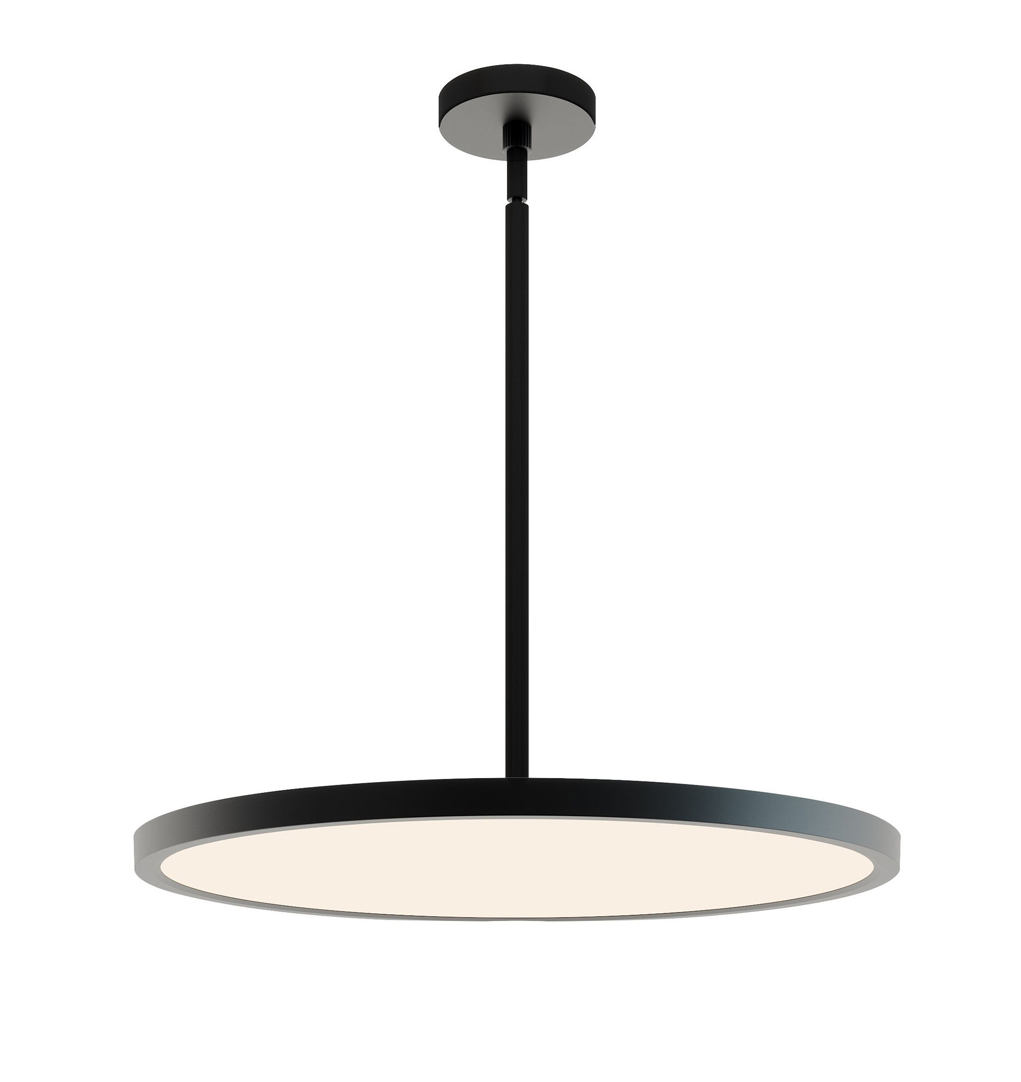 Brayden Studio® Aurhyn 1 - Light Simple Circle LED Pendant | Wayfair