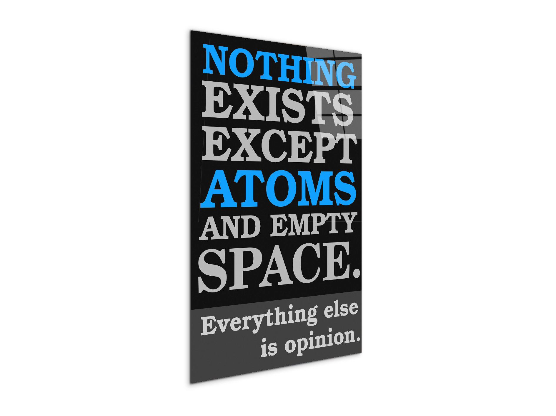 Lark Manor "Atomist Quote from Democritus" by Studio 53×79.5 cm ...