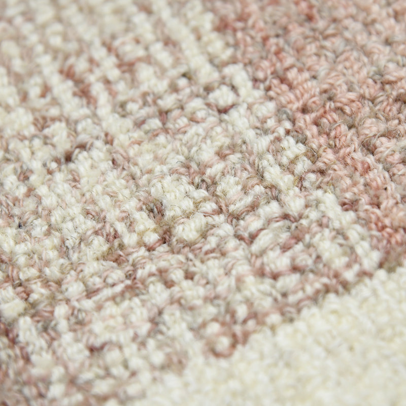 August Grove® Azevedo Handmade Hand Tufted Wool Rose Rug & Reviews ...