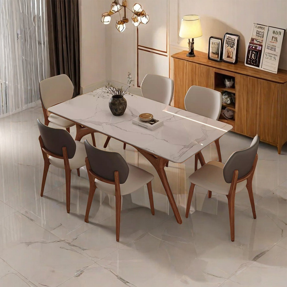 ASS Comfort Zone Family rock plate dining table sets | Wayfair