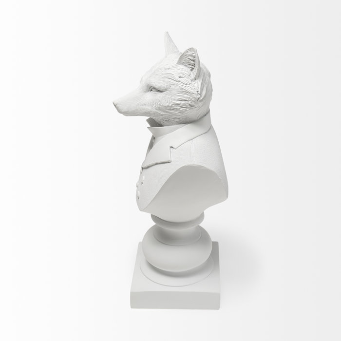 Latitude Run® Fox Resin Bust & Reviews | Wayfair