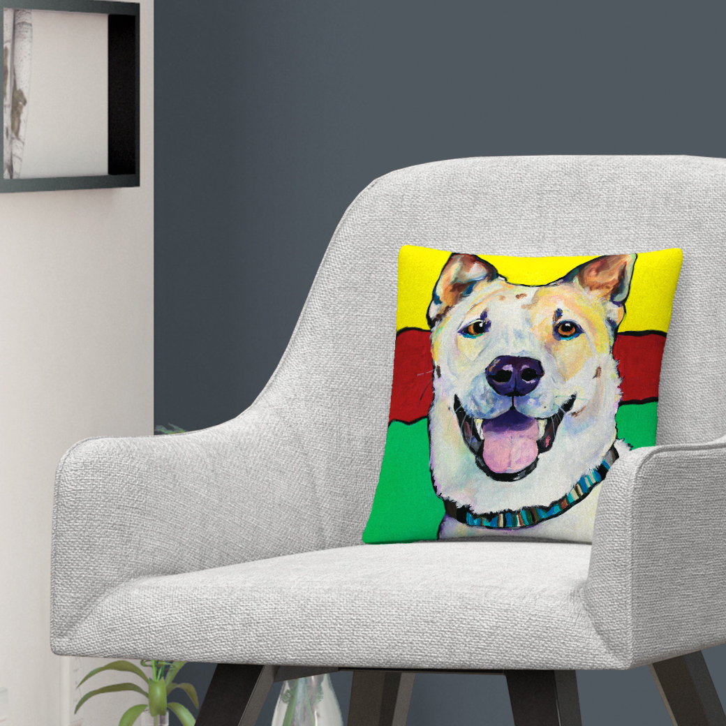 Trademark Fine Art Pat Saunders-White Sydney Decorative Throw Pillow ...