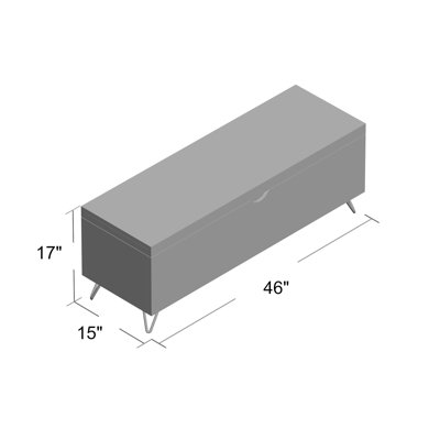 Three Posts™ Sherry Storage Bench & Reviews | Wayfair