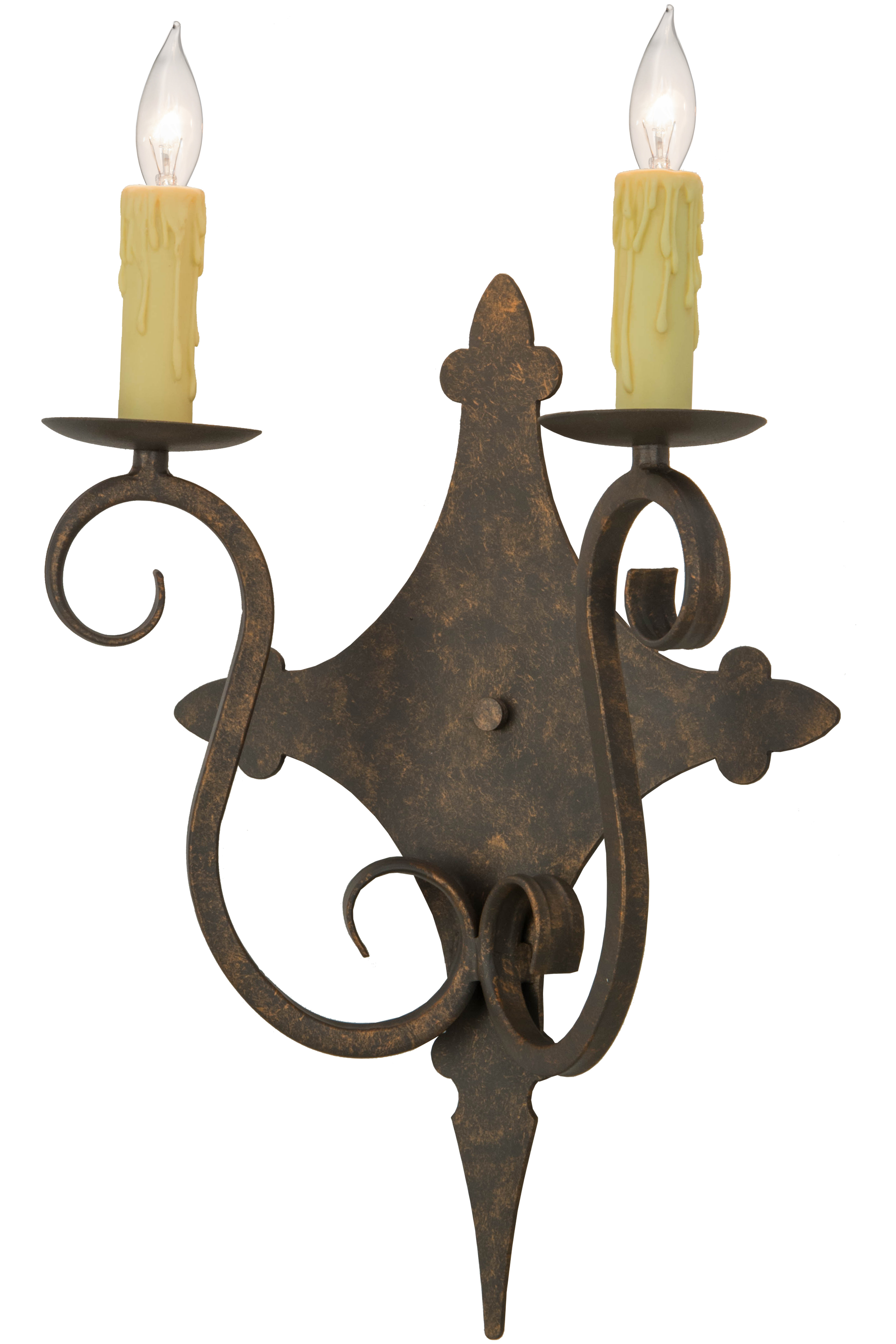 Meyda Lighting 2 - Light Candle Wall Light | Perigold