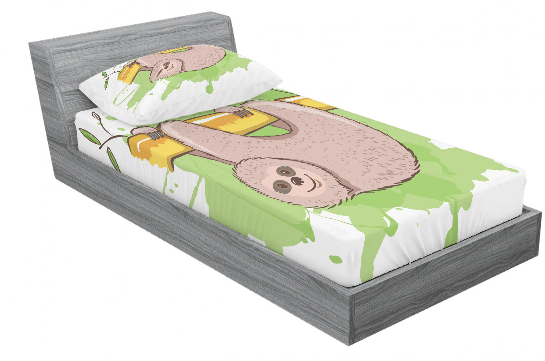Ambesonne Sloth Sheet Set | Wayfair