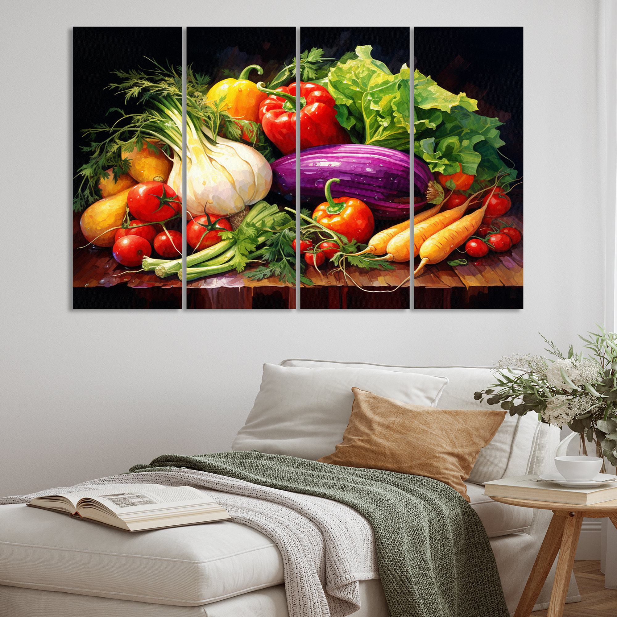 Laurel Foundry Modern Farmhouse Vegetables a Vibrant Food III - Food ...