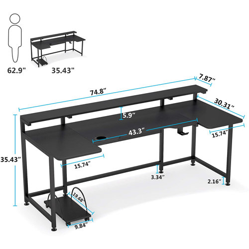 U-Shaped Desks You'll Love | Wayfair