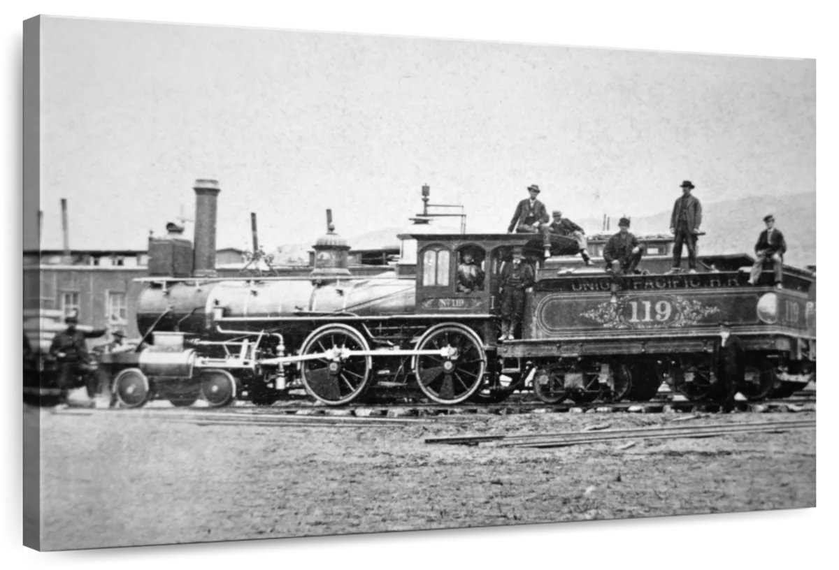 Ebern Designs Mehar Union Pacific Locomotive No.119 | Wayfair