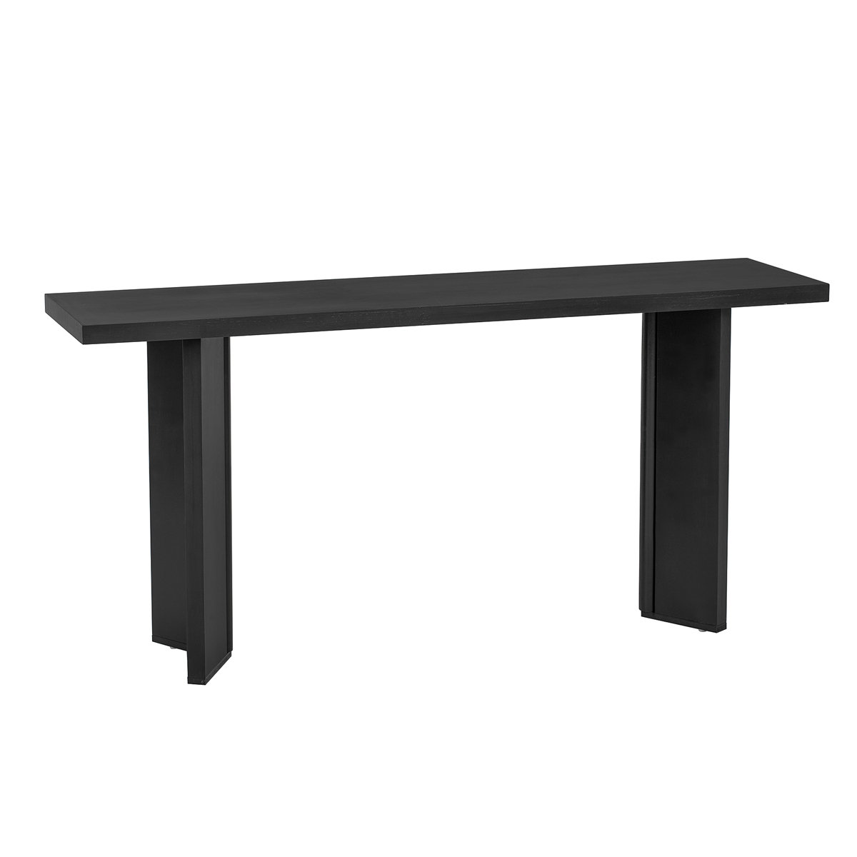 Latitude Run® Stylish Console Table With Pine Veneer And Geometric Legs,Suitable For Living Room ...