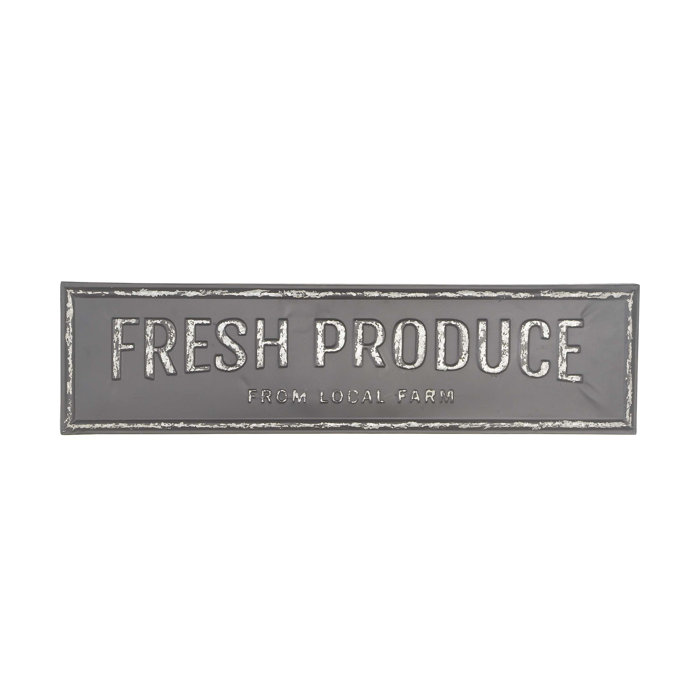 August Grove® Farmhouse Fresh Produce Wall Décor & Reviews | Wayfair
