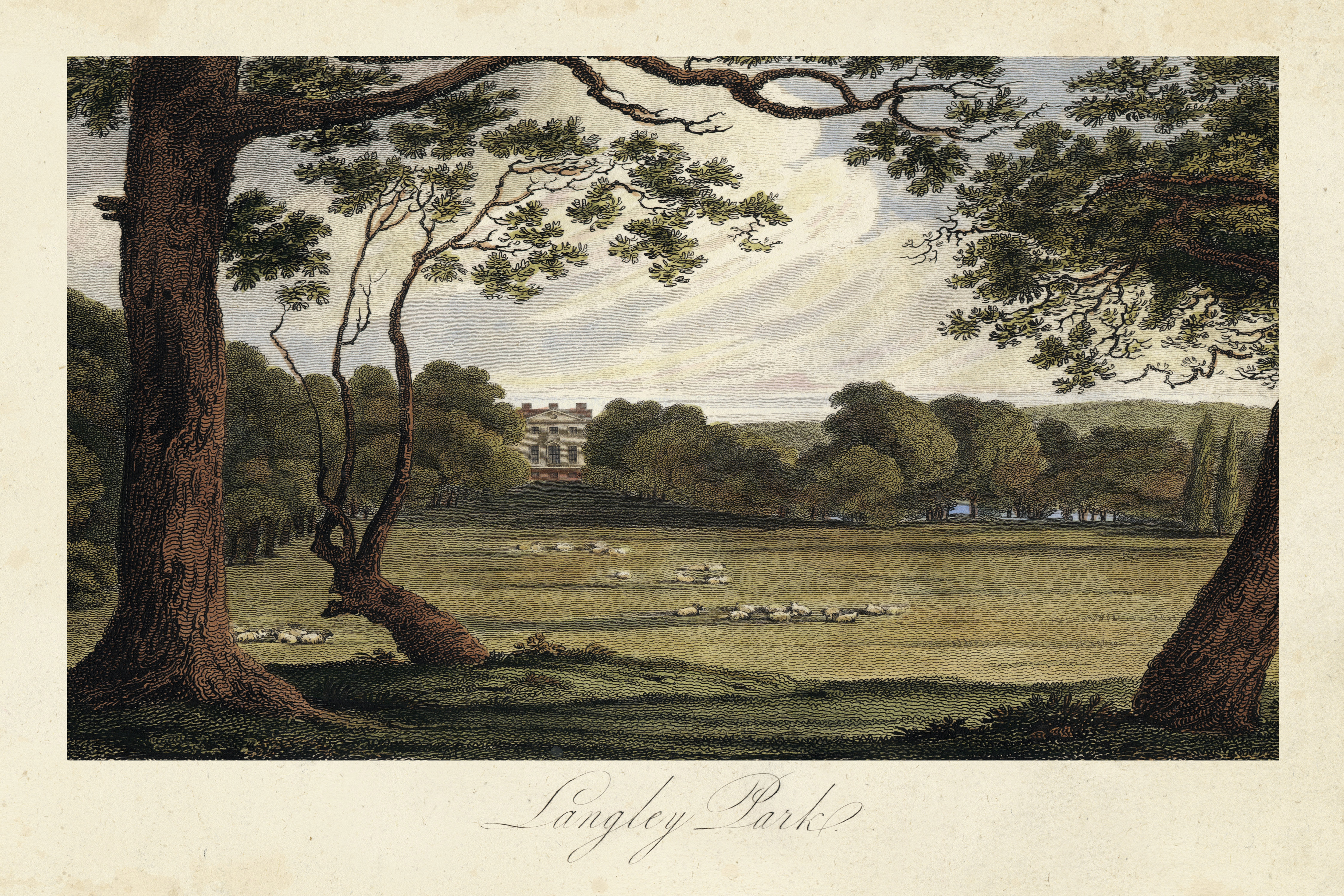 Brambly Cottage The English Countryside IV by James Hakewill - Wrapped ...