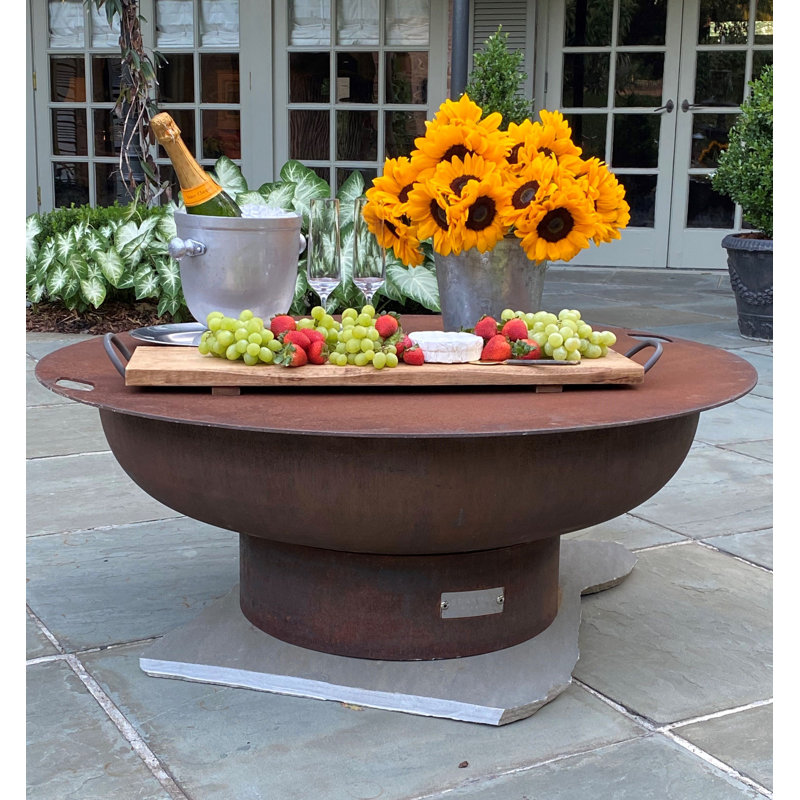 17 Stories Harrogate Fire Pit Lid & Reviews | Wayfair