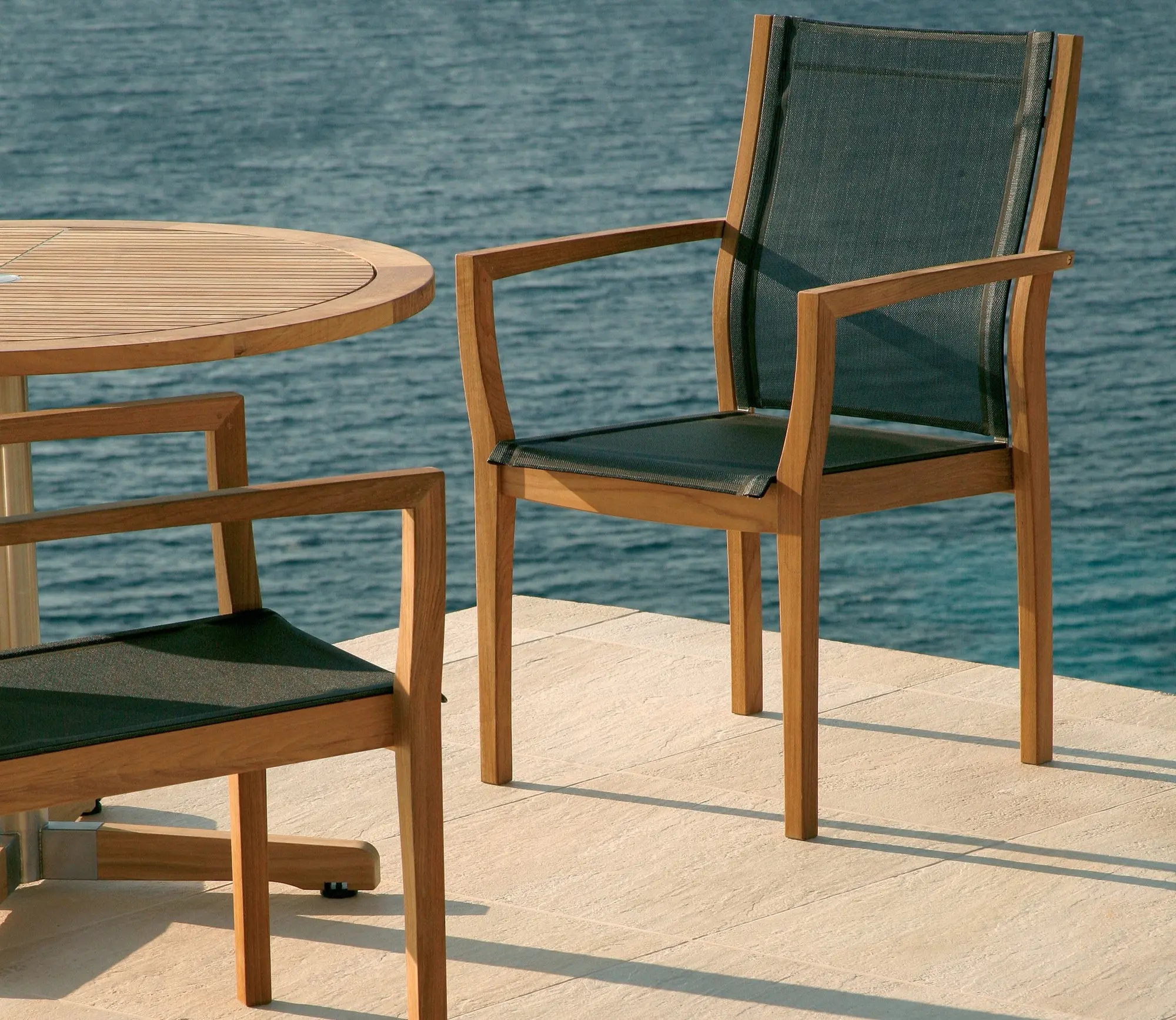 Barlow Tyrie Horizon Dining Sling Arm Chair - Wayfair Canada