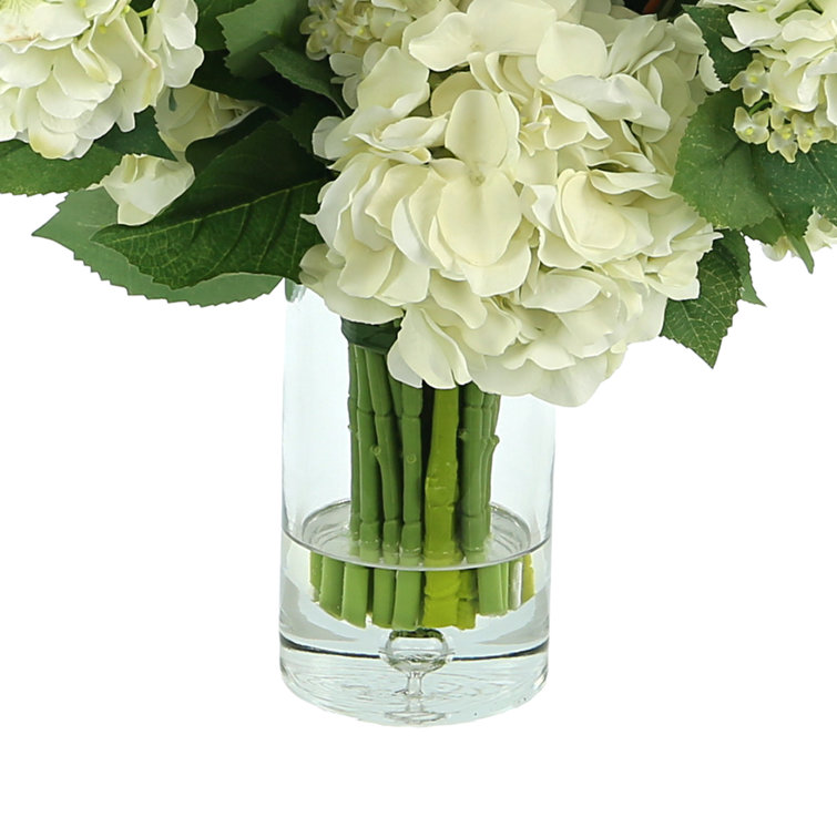 Creative Displays, Inc. Floral Arrangement with Hydrangeas, Butterfly ...