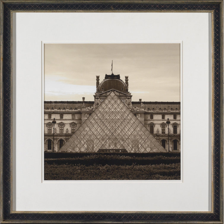 Wendover Art Group The Louvre - Picture Frame Photograph on Glass ...