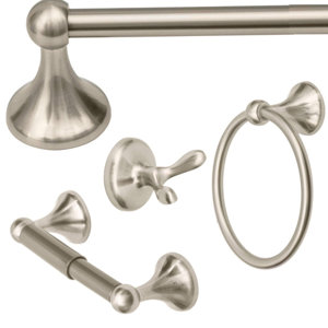 Aviano Hardware 4 - Piece Bathroom Hardware Set & Reviews | Wayfair
