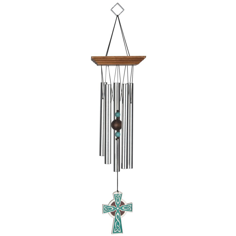 Woodstock Chimes Celtic - Cross Wind Chime & Reviews | Wayfair