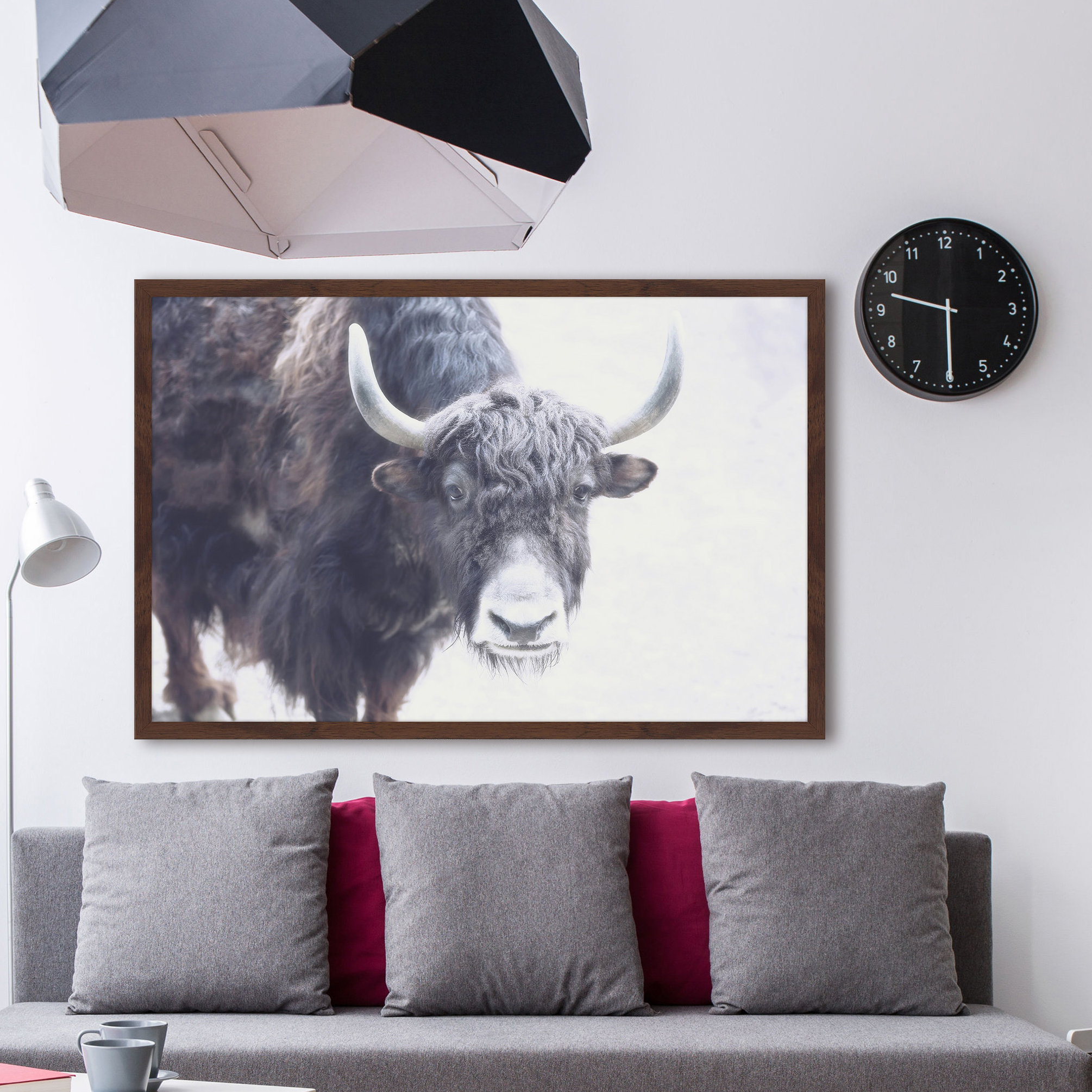 Marmont Hill 'Suspicious Gaze' Framed Painting Print - Wayfair Canada