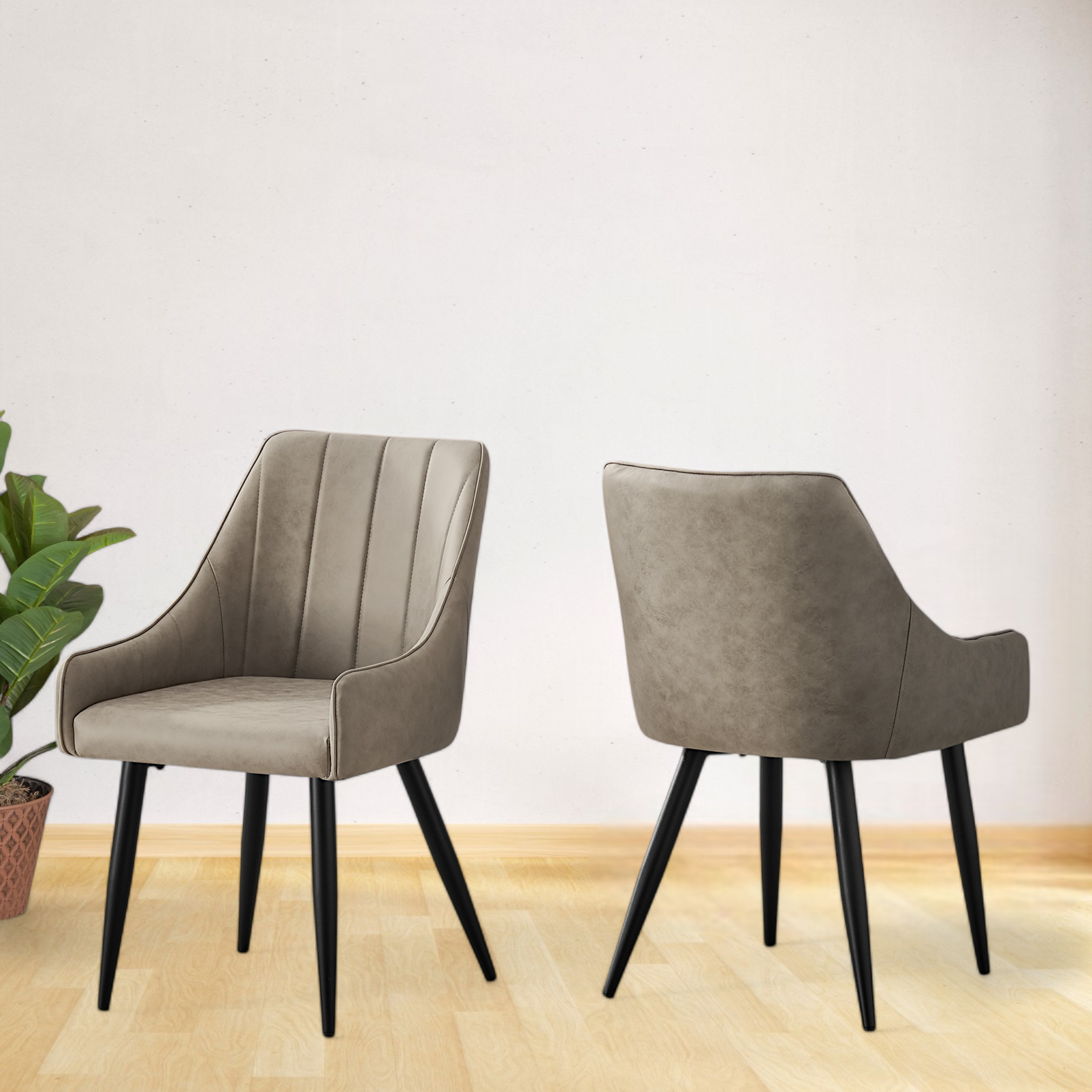 Corrigan Studio® Belinda Two-Piece Dining Chair Set | Wayfair
