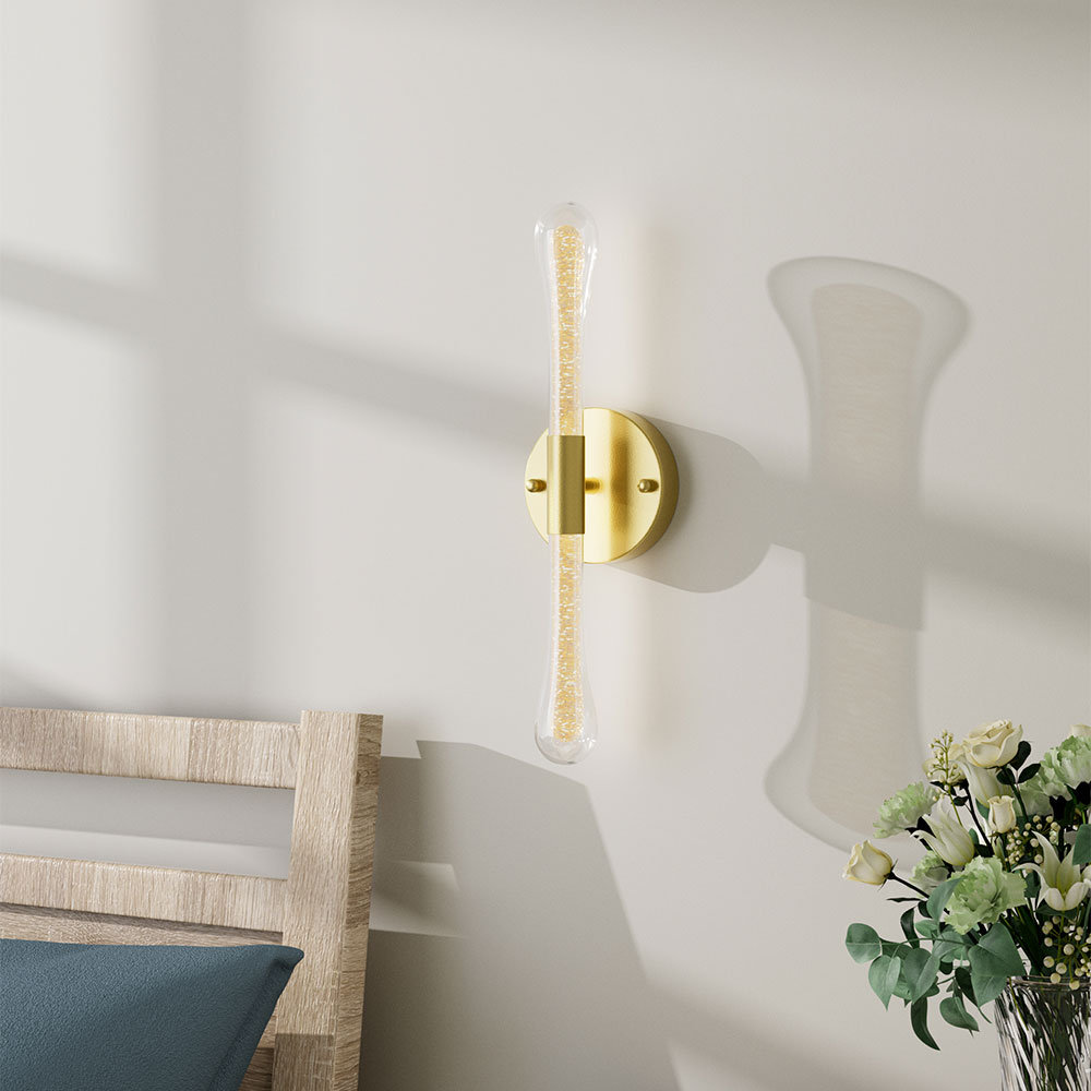 Fairmont Park Modern LED Crystal Wall Sconce Light | Wayfair.co.uk