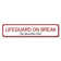 Lizton Sign Shop, Inc Lifeguard On Break Custom Aluminum Sign | Wayfair