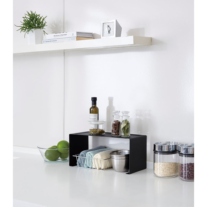 Yamazaki USA Tower Yamazaki Home Stackable Kitchen Rack, Storage ...