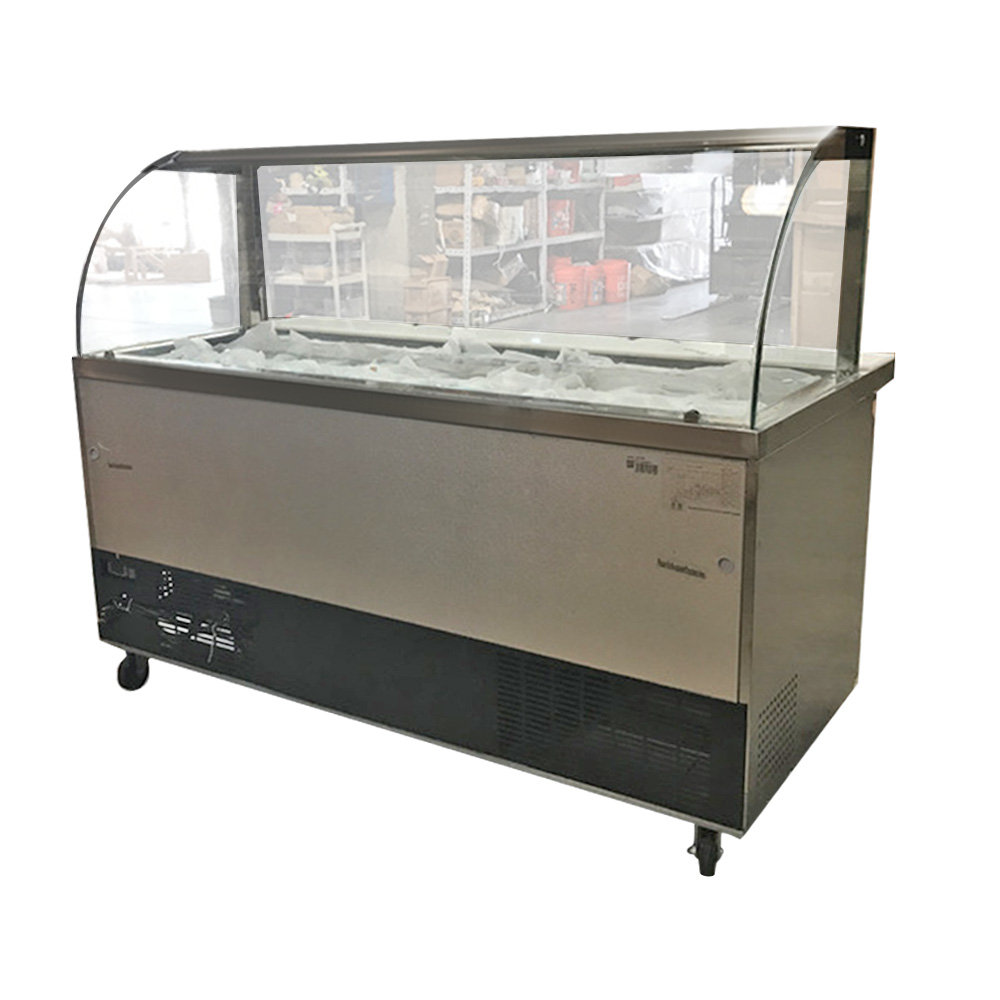 Cooler Depot NSF 72"Wide Commercial Salad Restaurant Buffet Cold Table ...