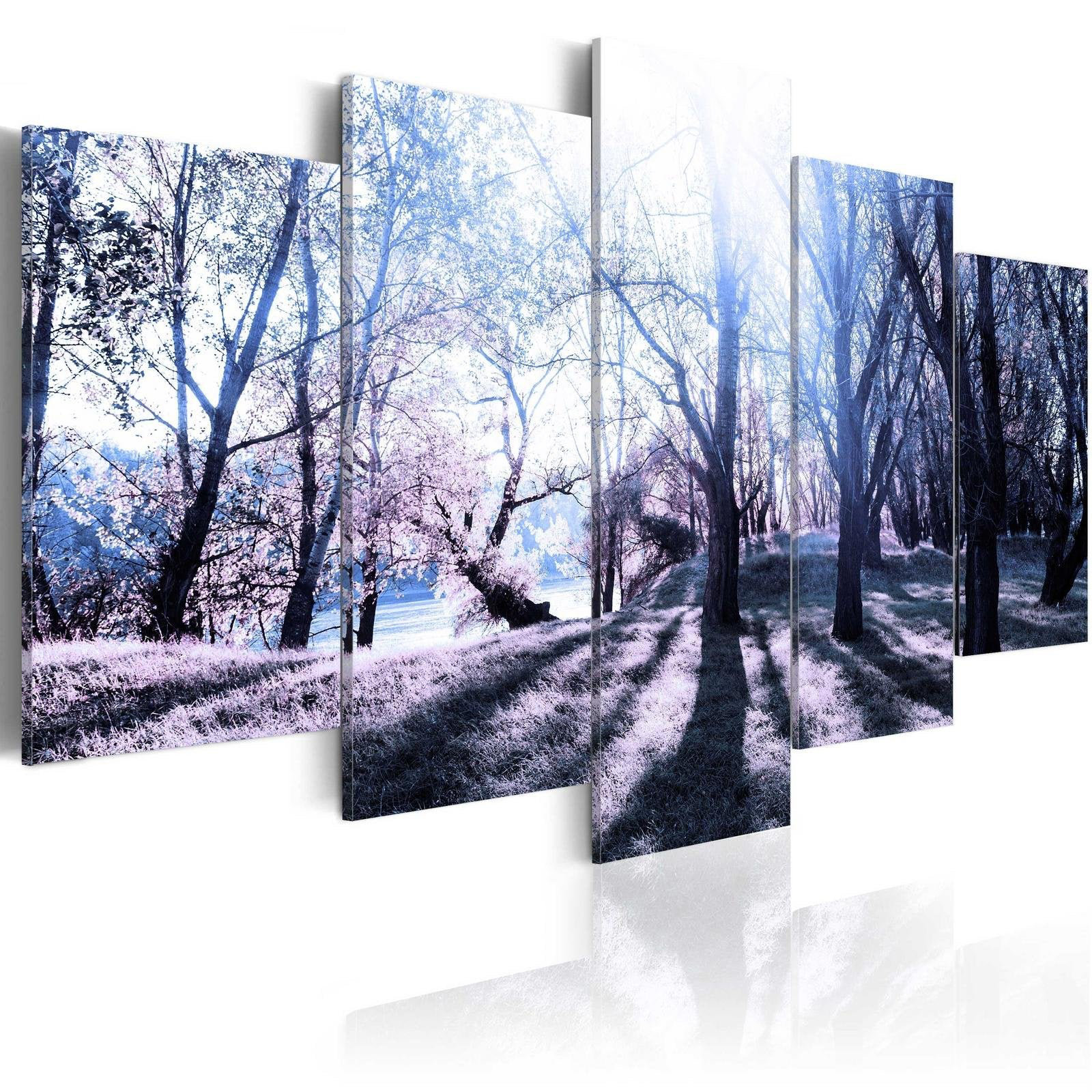 Loon Peak® Harisa Autumn Glade On Canvas 5 Pieces Print | Wayfair