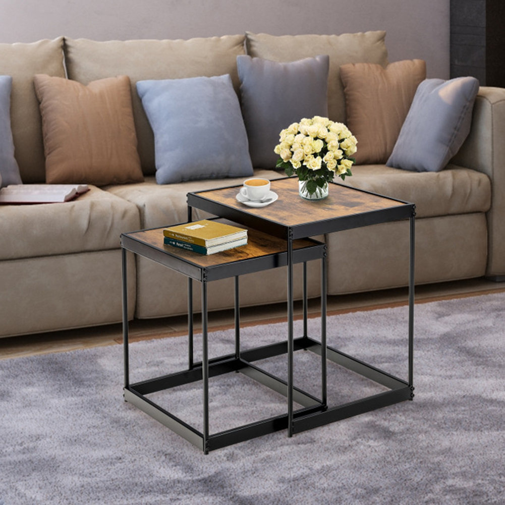 17 Stories Tramine 2 - Piece Living Room Table Set | Wayfair