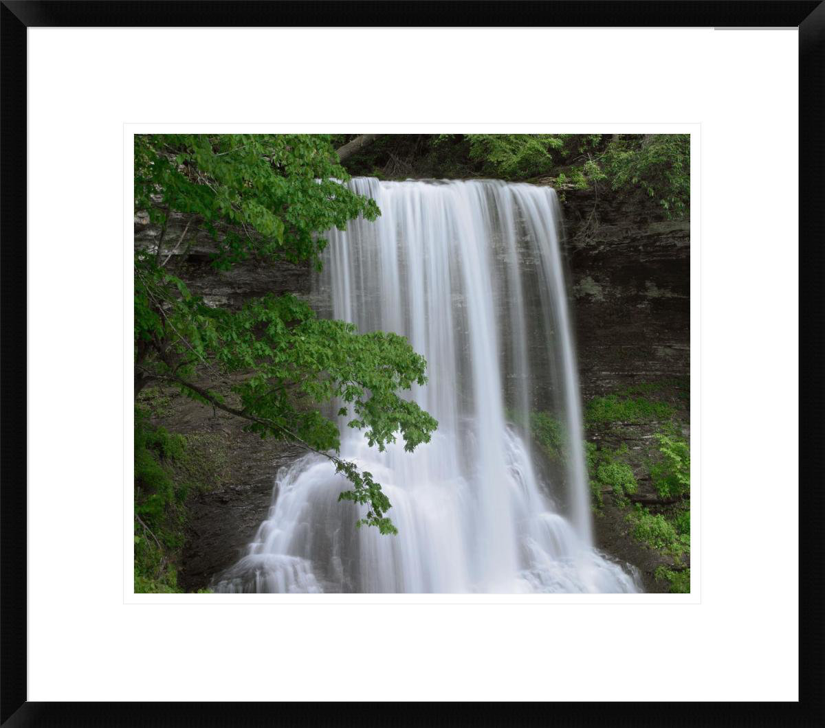 Global Gallery Cascading Waterfall in Jefferson National Forest ...