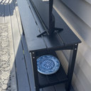 Lark Manor Armentha Rectangular HDPE Plastic Outdoor Buffet & Console ...