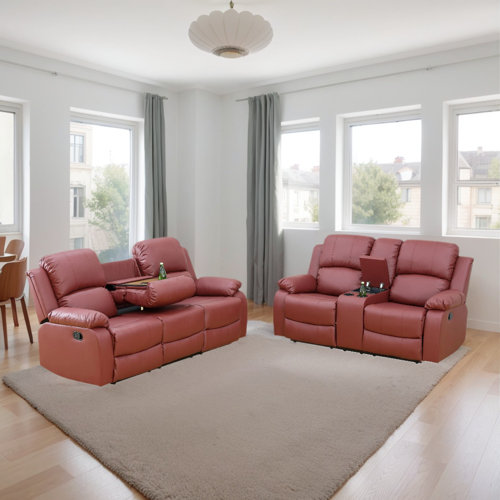 Red Living Room Sets You'll Love | Wayfair