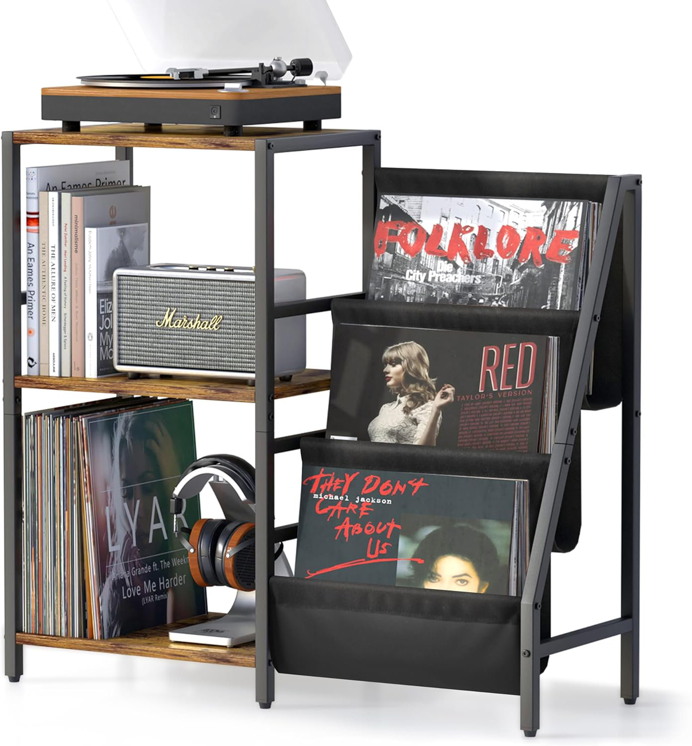 17 Stories Record Player Stand | Wayfair