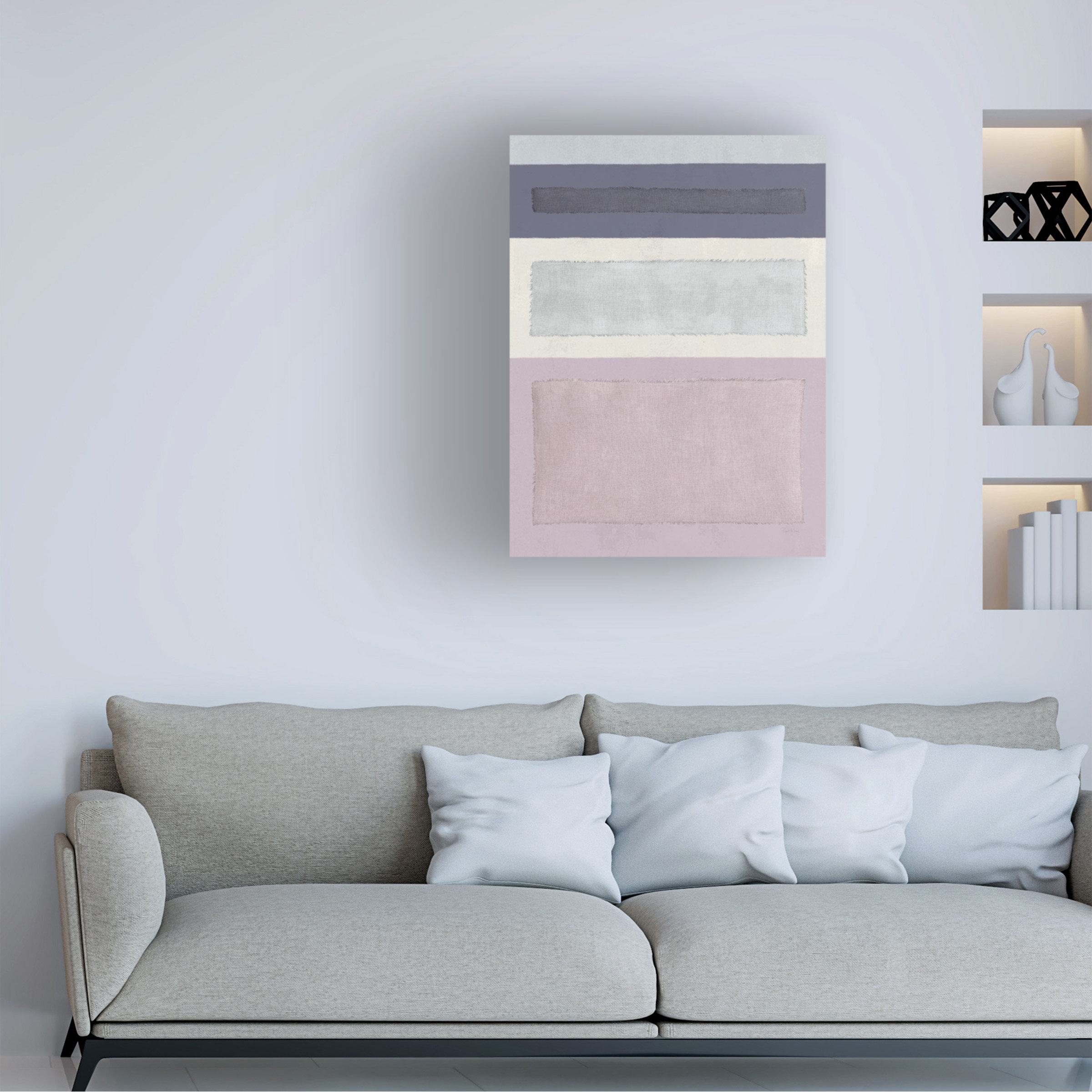 Wrought Studio Piper Rhue 'Painted Weaving IV FB' Canvas Art - Wayfair ...