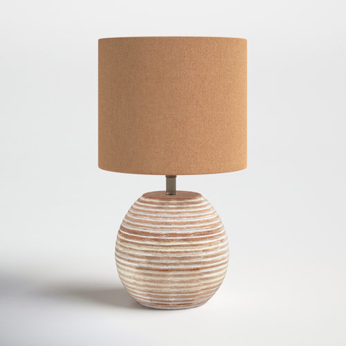 White Wood Table Lamps You'll Love | Wayfair